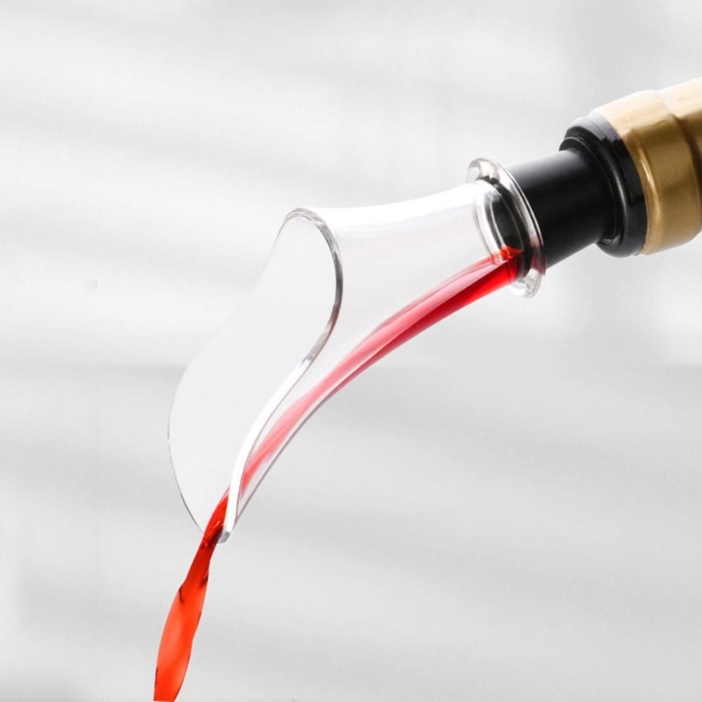 Acrylic Magic Red Wine Decanter Spout Quick Air Aerator Portable Wine ...