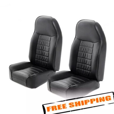 Smittybilt 44901 Pair of Front Bucket Seats for 1976-2006 Jeep Wrangler ...
