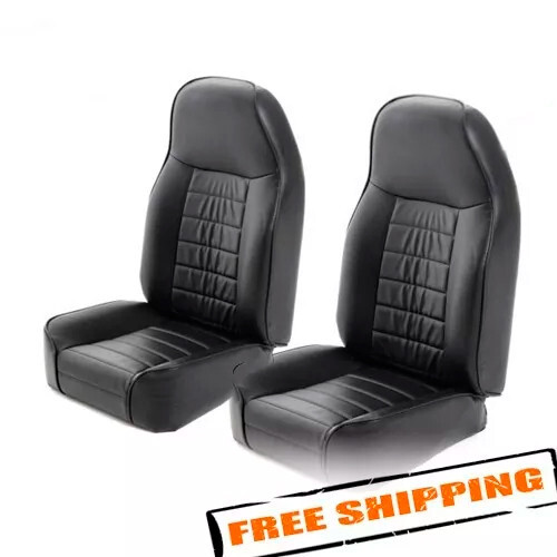Smittybilt 44901 Pair of Front Bucket Seats for 1976-2006 Jeep Wrangler ...