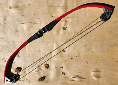 Indian Spirit 25 lb. Compound Bow Bow Hunting Archery Red Vintage Youth ...