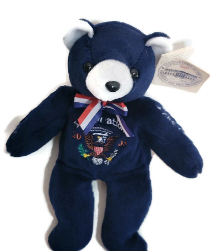 Ty Beanie Babies Inauguration of President & Vice Bear Plush 2005 ...