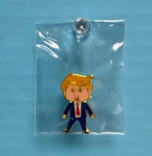 President Trump Metal Figurine Lapel Pin | eBay