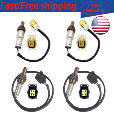 4pcs Up+Downstream Oxygen Sensor For Jeep Grand Cherokee Wrangler ...