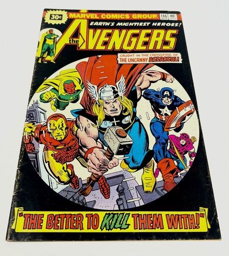 Avengers # 146 (Marvel) 1976 - 30 CENT VARIANT - feat Assassin!! | eBay