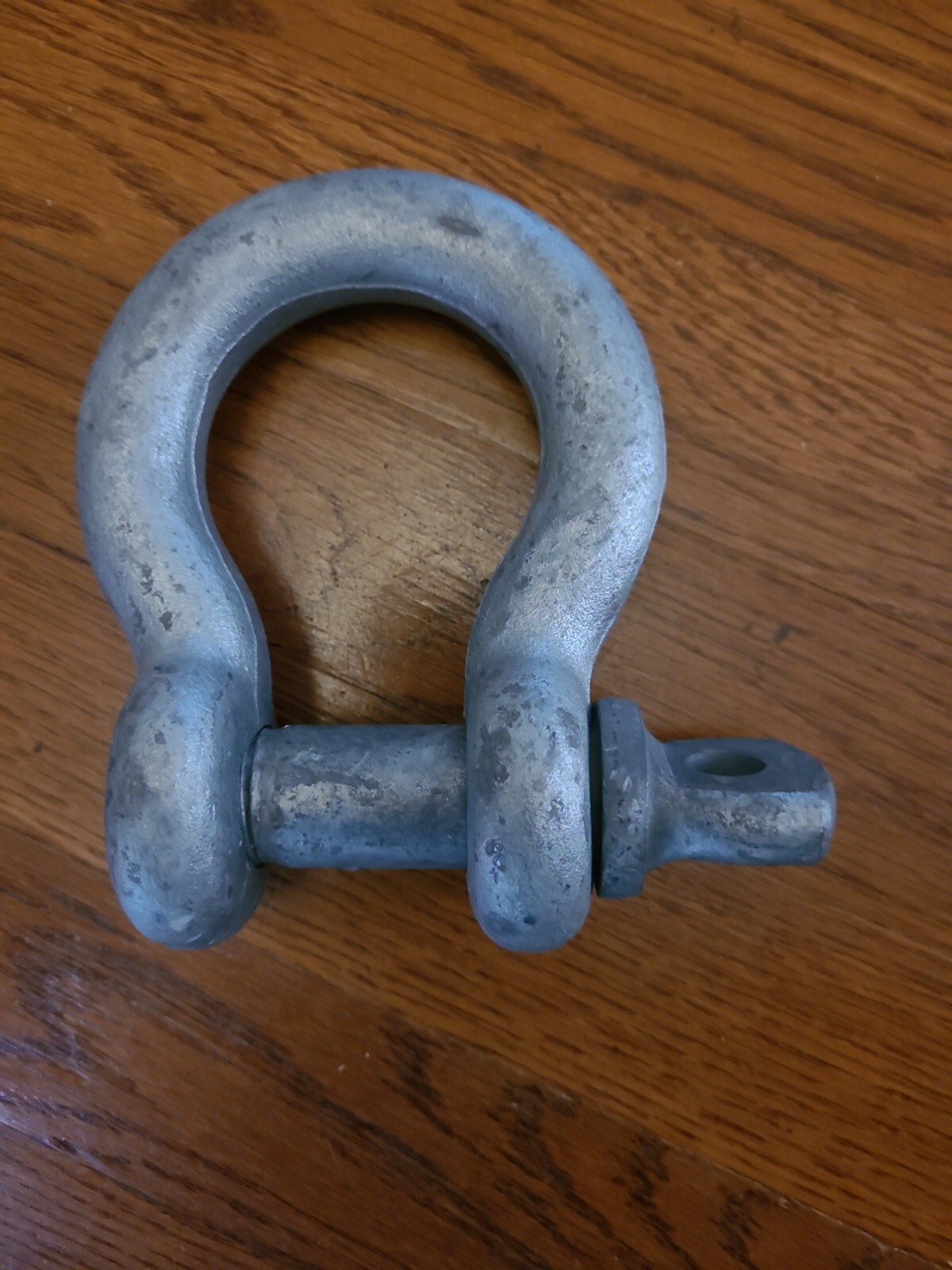 CHICAGO 6-1/2 Ton Screw Pin Anchor Shackle, 7/8” Galvanized Steel, Made ...