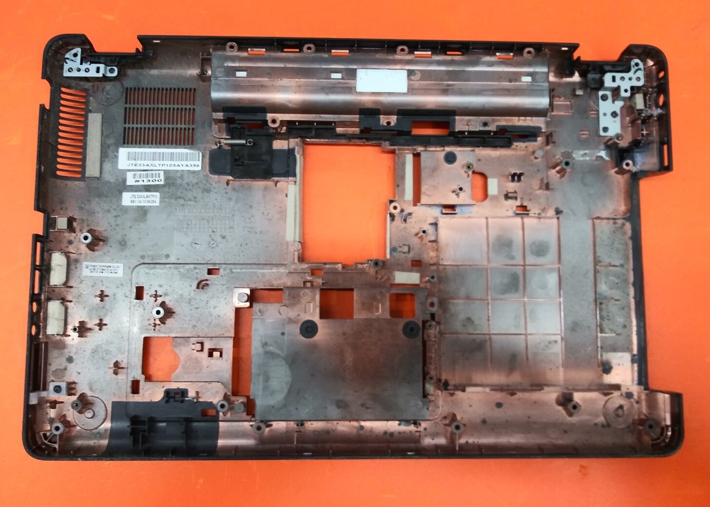 HP G56 Case Bottom 15.6 Black Covers 33AXLBATP10 Original Genuine ...