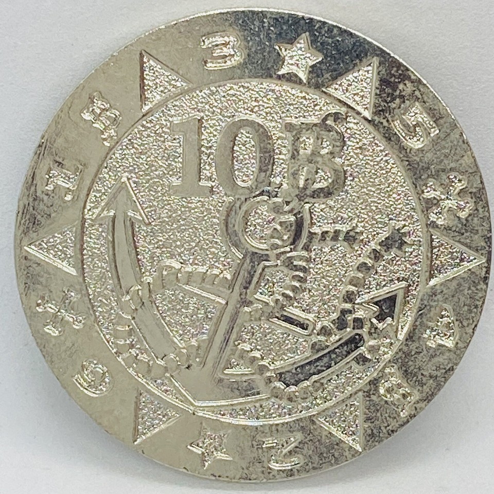 ONE PIECE Coin Smoker 10 Berry Metallic Iron Medals | eBay