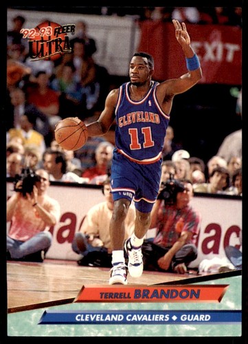 1992-93 Fleer Ultra* Terrell Brandon Cleveland Cavaliers #34 | eBay