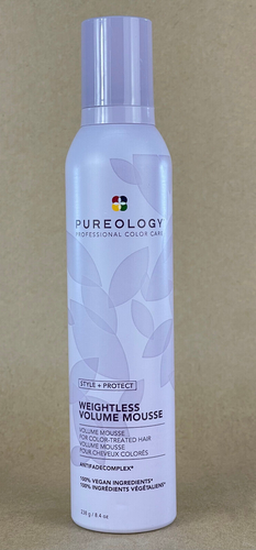 Pureology Style + Protect Weightless Volume Mousse 8.4 oz 884486437792 ...