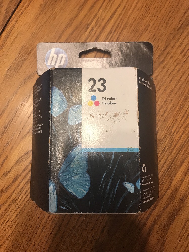 HP 23 Tri-Color Ink Cartridge C1823D Genuine New | eBay