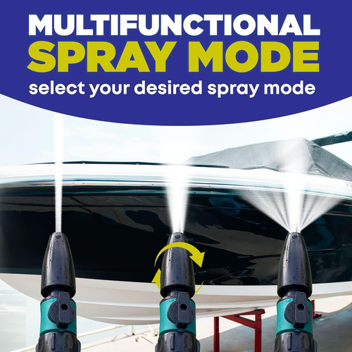 Salt Remover Flush Kit with High-Pressure Hose- Salt Gone Applicator ...