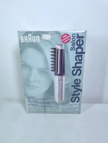Braun HS3 Plus Style Shaper Salon Compact Heated Hair Brush | eBay