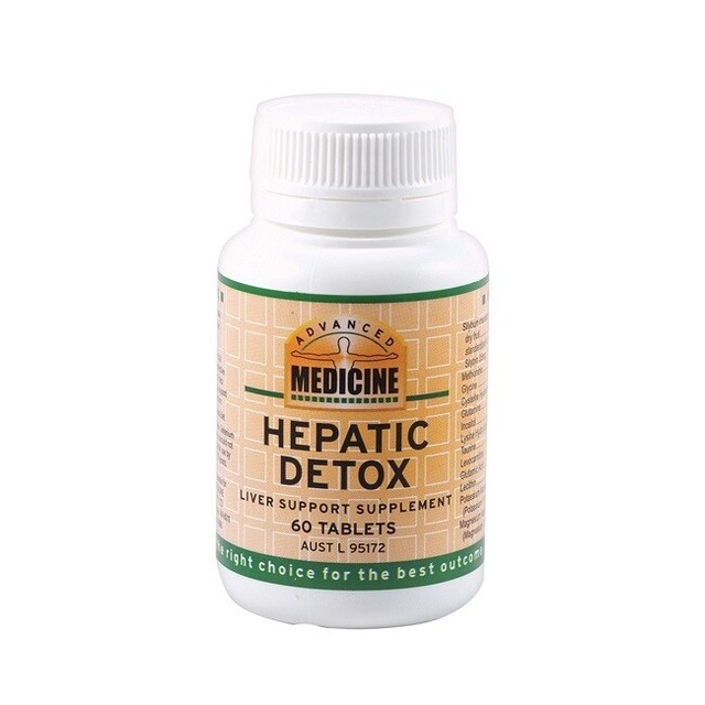 3 X 60 Tabs Advanced Medicine Hepatic Detox 180 Tablets ( Liver Support ...