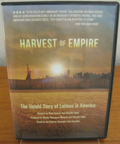 HARVEST OF EMPIRE - The Untold Story Of Latinos In America (DVD, 2012 ...