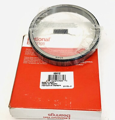 NATIONAL BEARINGS #39412 WHEEL BEARING RACE-RACE | eBay