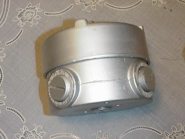 L.E. Mason Co. EXUN-1 Red-Dot Hazardous Location Conduit Box Round 1/2 ...