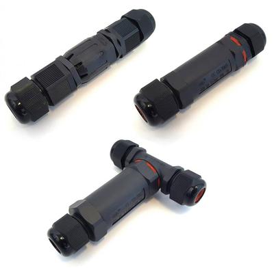 Waterproof Power Cable Connector Joint Submersible Water Pond 3 Core CE ...