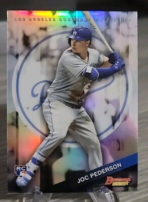 Joc Pederson 2015 Bowman's Best Refractor Rookie #28 Los Angeles ...