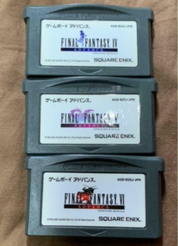 Nintendo Gameboy Advance Final Fantasy IV V VI FF 4 5 6 Set GBA | eBay