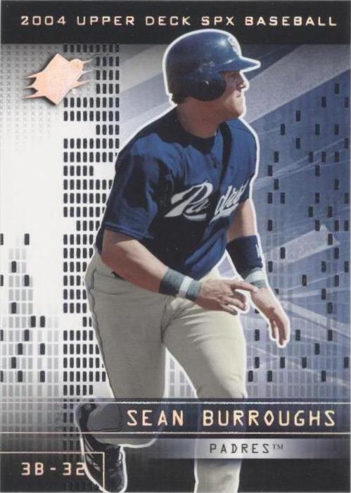 2004 SPx - Sean Burroughs #19 for sale online | eBay