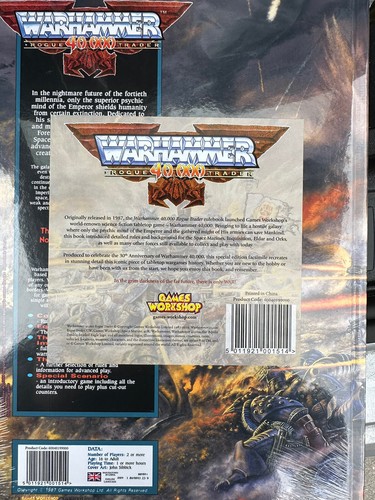 Warhammer 40K Rogue Trader Rules Hardback Reprint Games Workshop New warhammer-40k-rogue-trader-rules-hardback-reprint-games-workshop-new