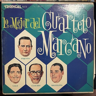 Cuarteto Marcano "Lo Mejor Del Cuarteto Marcano" Vinyl Record LP | eBay
