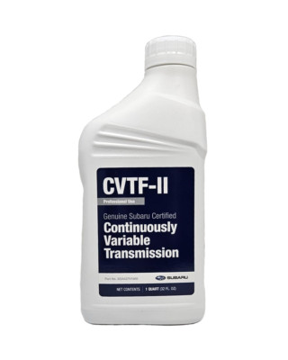 Subaru CVTF-II CVT Transmission Fluid (1 Quart) - SOA427V1660 Genuine ...