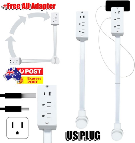 Electrical Outlet Expander Rotates 180° Power Socket Rotating Extender ...