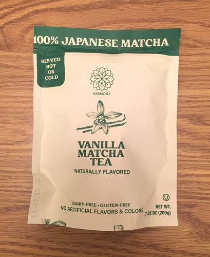 BB 2026-12-19 Harmony Vanilla Matcha Tea - Naturally Flavored 7.05 Oz ...