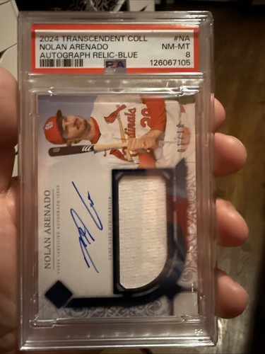2024 Topps Transcendent Collection #TCAR-NA Nolan Arenado Auto Relics ...