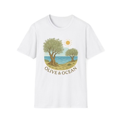 Crete Olive Grove T-Shirt | Greece Mediterranean Summer Tee | Italian ...