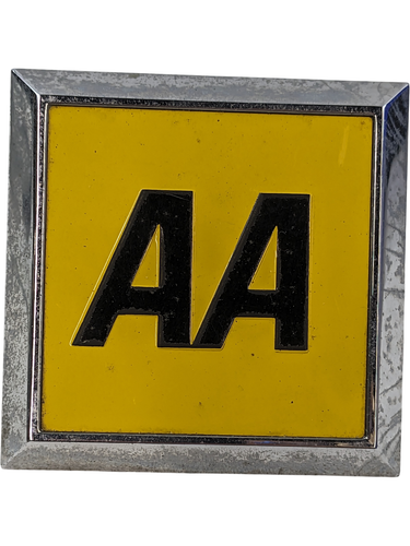 Vintage AA Car Badge Metal Emblem Collectable Club Association | eBay