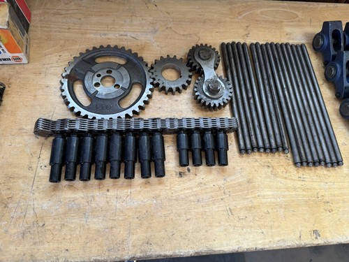 BBC big block chevy roller rocker set, 1.7 ratio, 396,427,454. Pushrods ...