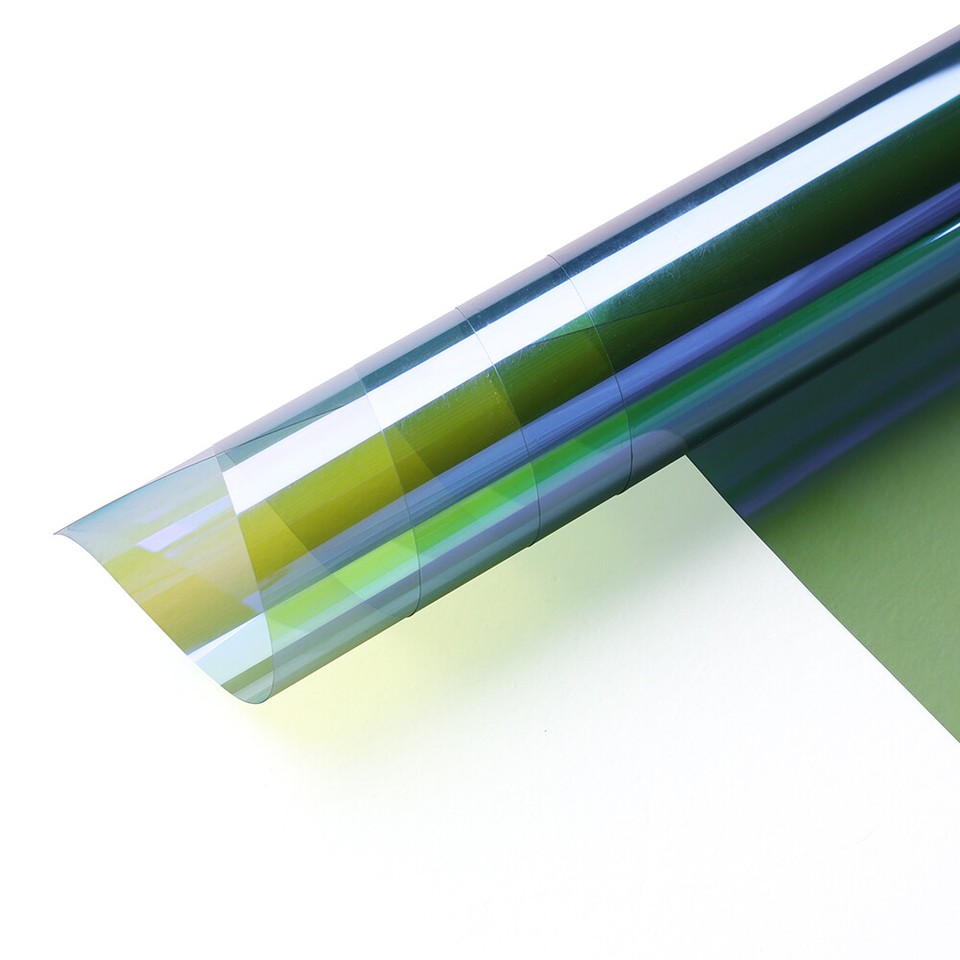 Chameleon Blue Window Film 77%VLT Auto Car Glass Solar Tint Foils Anti ...