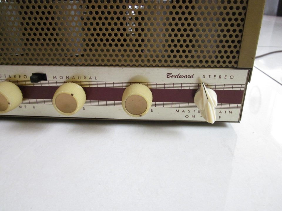VINTAGE BOULEVARD 11T24S 24 WATT STEREO TUBE AMPLIFIER | eBay