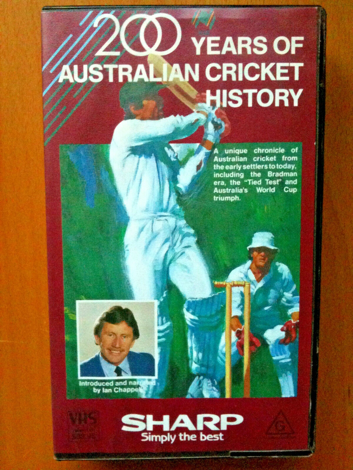 200 YEARS OF AUSTRALIAN CRICKET HISTORY ~ VHS VIDEO ~ THE BRADMAN ERA ...