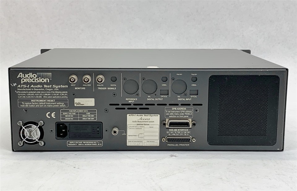 Audio Precision ATS-1 2-Channel Audio Test Measurement Analyzer System ...