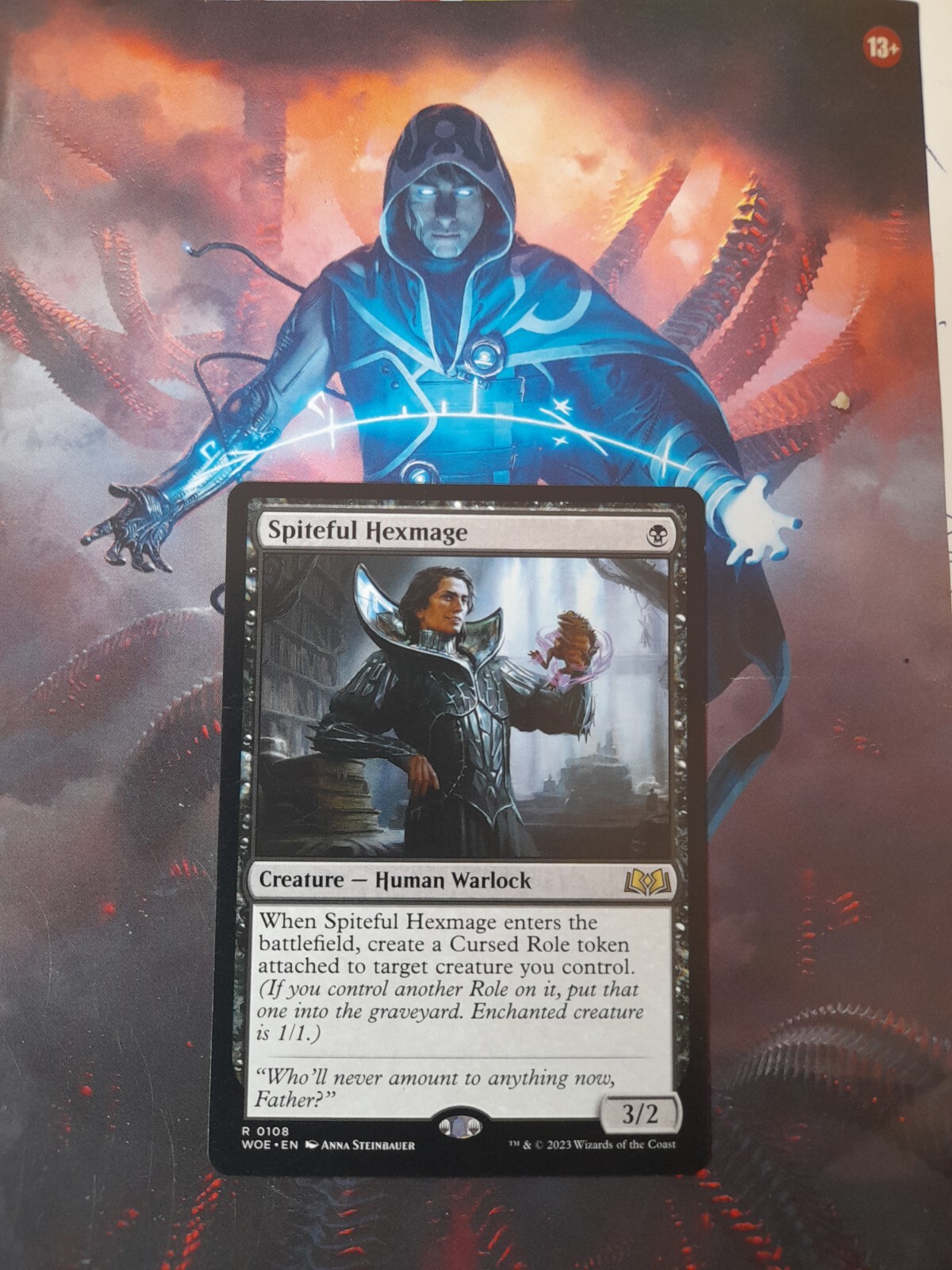 MTG Spiteful Hexmage Wilds of Eldraine 0108 Regular Rare for sale ...
