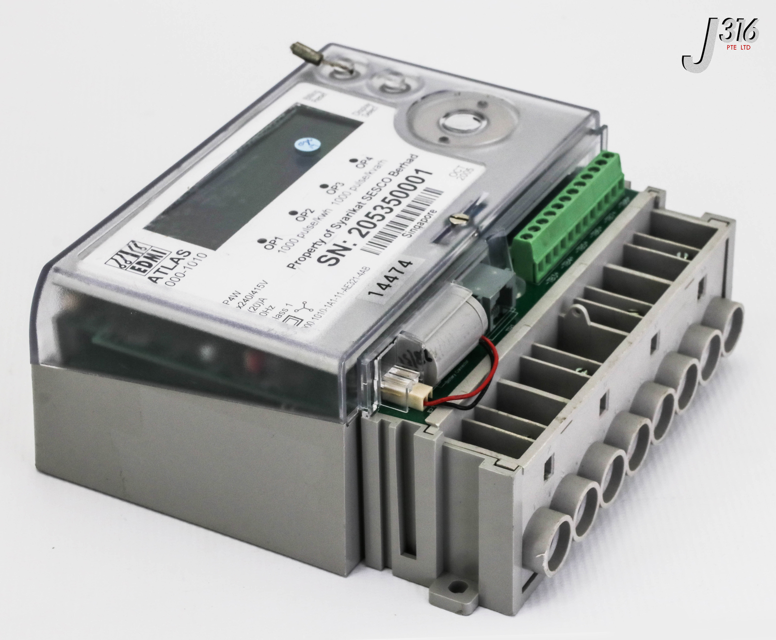 14474 EDMI ATLAS THREE PHASE CT/WC SMART METER 2000-1010 | eBay