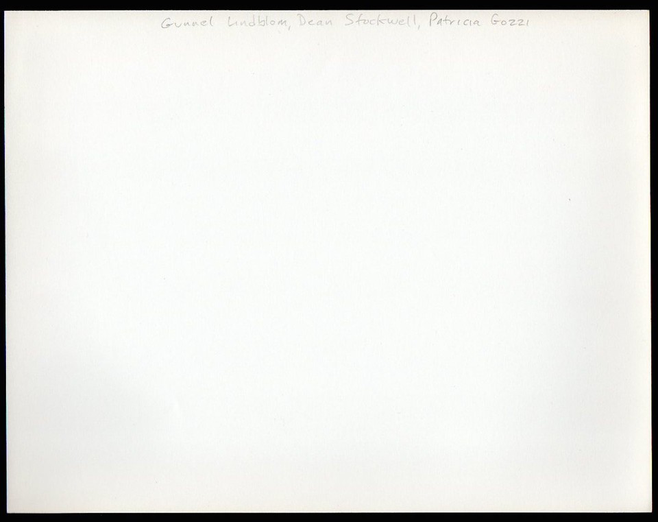 GUNNEL LINDBLOM Dean Stockwell PATRICIA GOZZI Vint Orig Photo RAPTURE ...