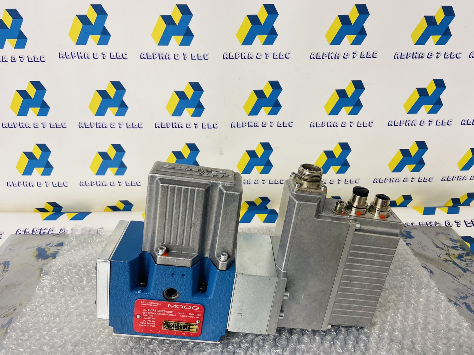 Servo Proportional Valve Moog D671-0022-0001 | eBay