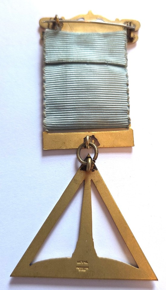 1944 MASONIC FOUNDER JEWEL STEWARD Lickey Hills Lodge 5947 ...
