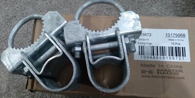 Pair Master Halco 2-3/8 x 1-5/8 or 1-7/8 Galvanized Chain-Link Fence ...