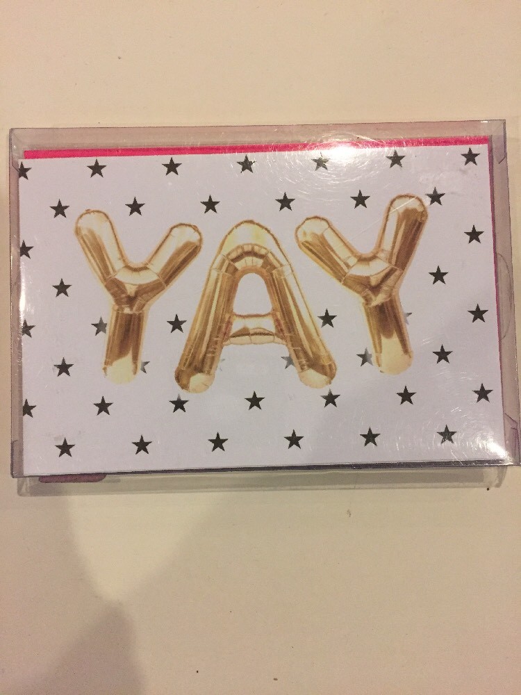 International Greetings Blank Notes YAY Set 8 Envelopes Card Stationary ...