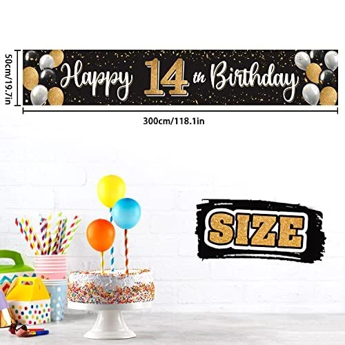 14th Birthday Sign