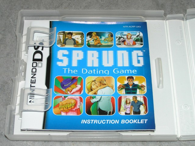 Nintendo DS game - Sprung The Dating Game (ENGLISH) (boxed) for sale ...