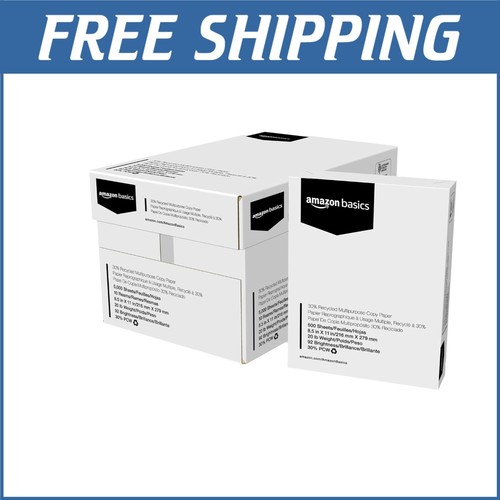 Eco-Friendly 30% Recycled Copy Printer Paper, 8.5x11, 5000 Sheets ...