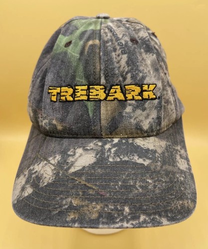 Trebark Logo Big woods Camouflage Camo Cap Vintage Hat Snapback RARE ...