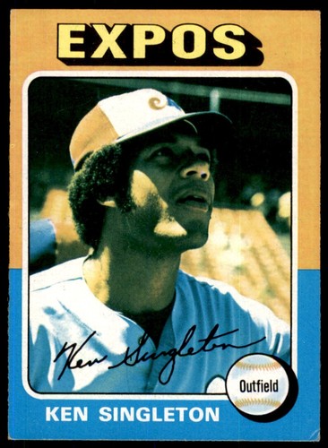 1975 Topps #125 Ken Singleton VG Montreal Expos | eBay