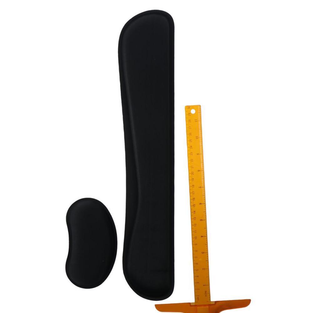 Tilted Keyboard Stand Transparent Acrylic Mouse Pad Keyboard Holder Set ...